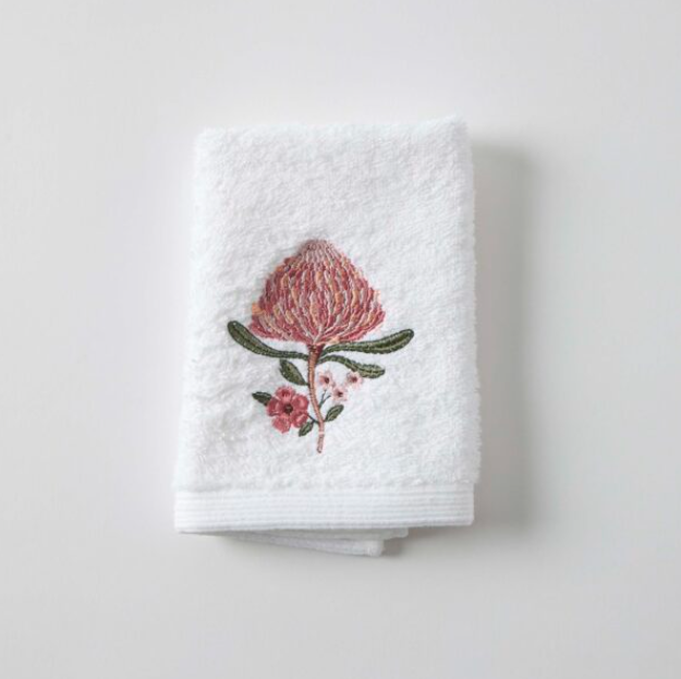 Native Bloom Face Washer | Labelle Designs
